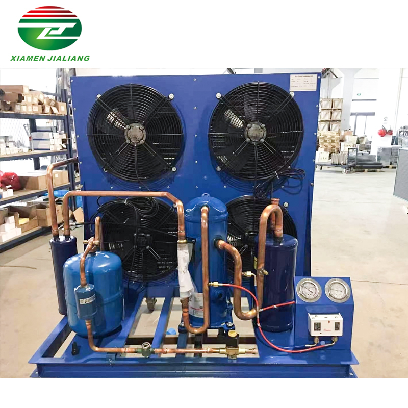 Low Power Consumption Blue 380V Condensing Unit For Freezer Room from ...